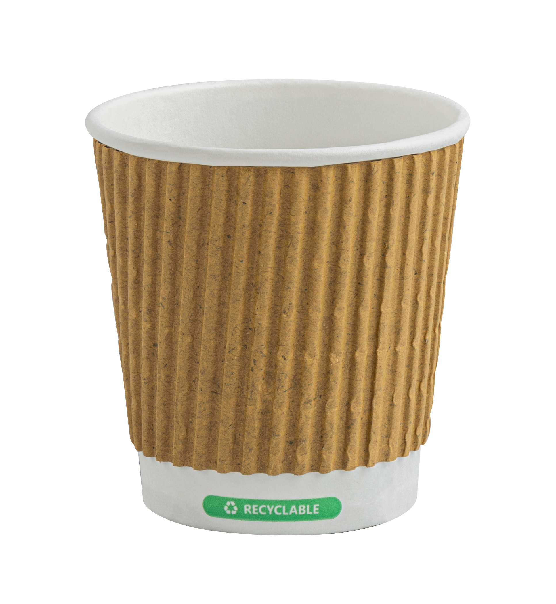 4oz Bio Cup - Ripple Wall - Greenplanet Catering Products